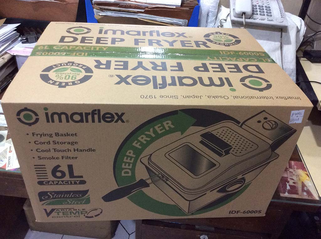 Imarflex Deep Fryer IDF-6000S - Cebu Appliance Center