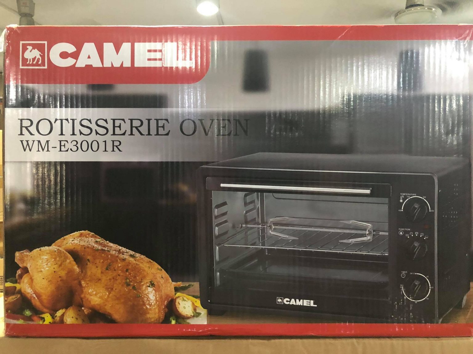 Camel 30 Liter Electric Oven with Timer & Rotiserrie - Cebu Appliance ...