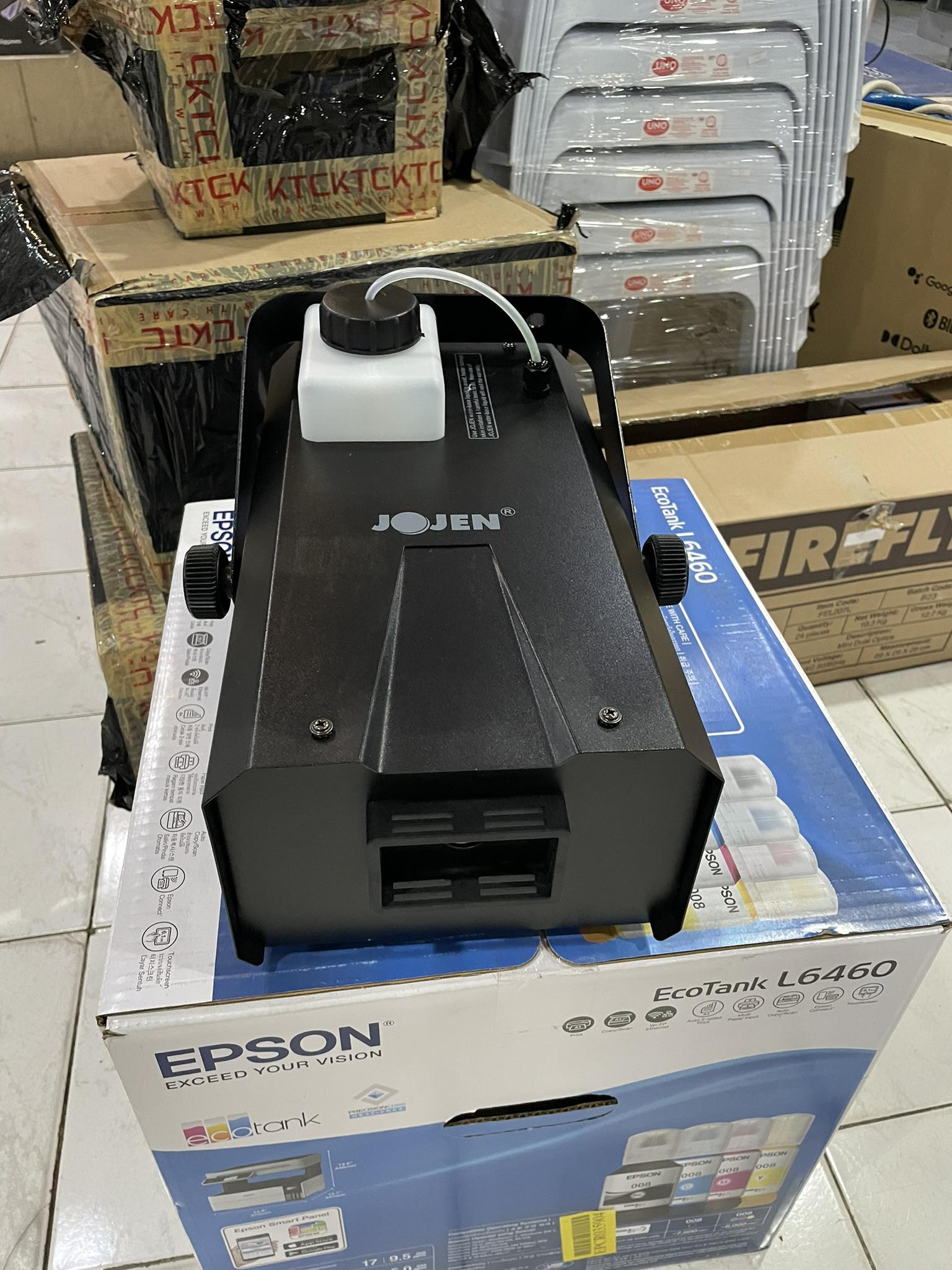 Jojen Fog Machine - 1200watts with wired and wireless remote - Cebu ...