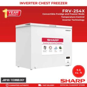 Sharp 9 cuft Inverter Chest Freezer - dual function - Freezer or ...