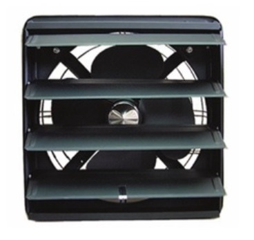 Tailee Industrial 10 inch exhaust fan with shutter = all metal blade ...