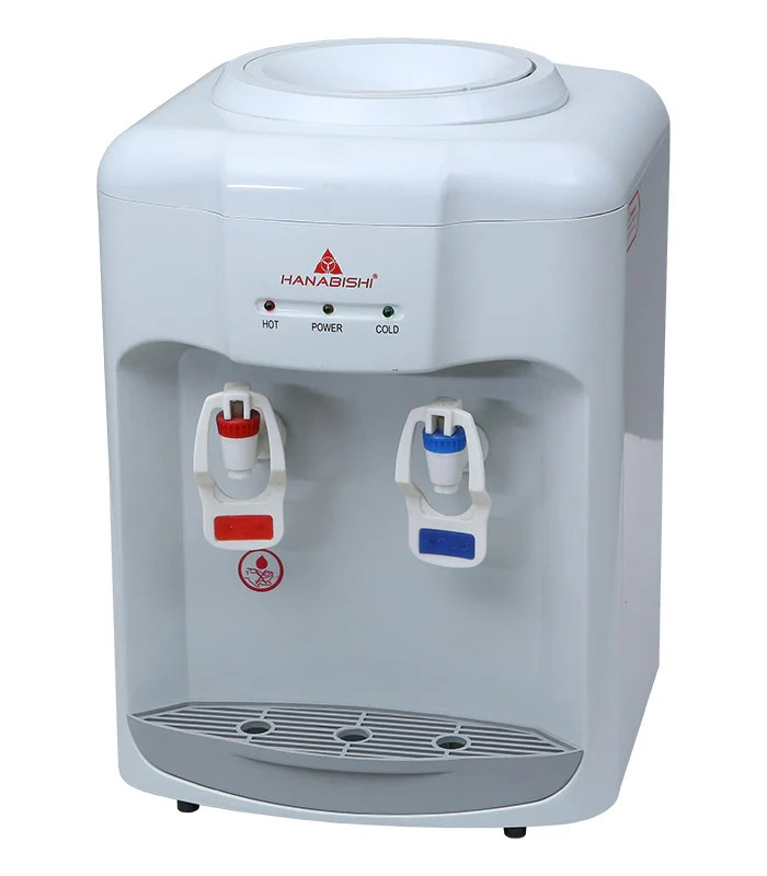 Hanabishi Water Dispenser - Table Type Electronic Cooling , Hot & Cold ...