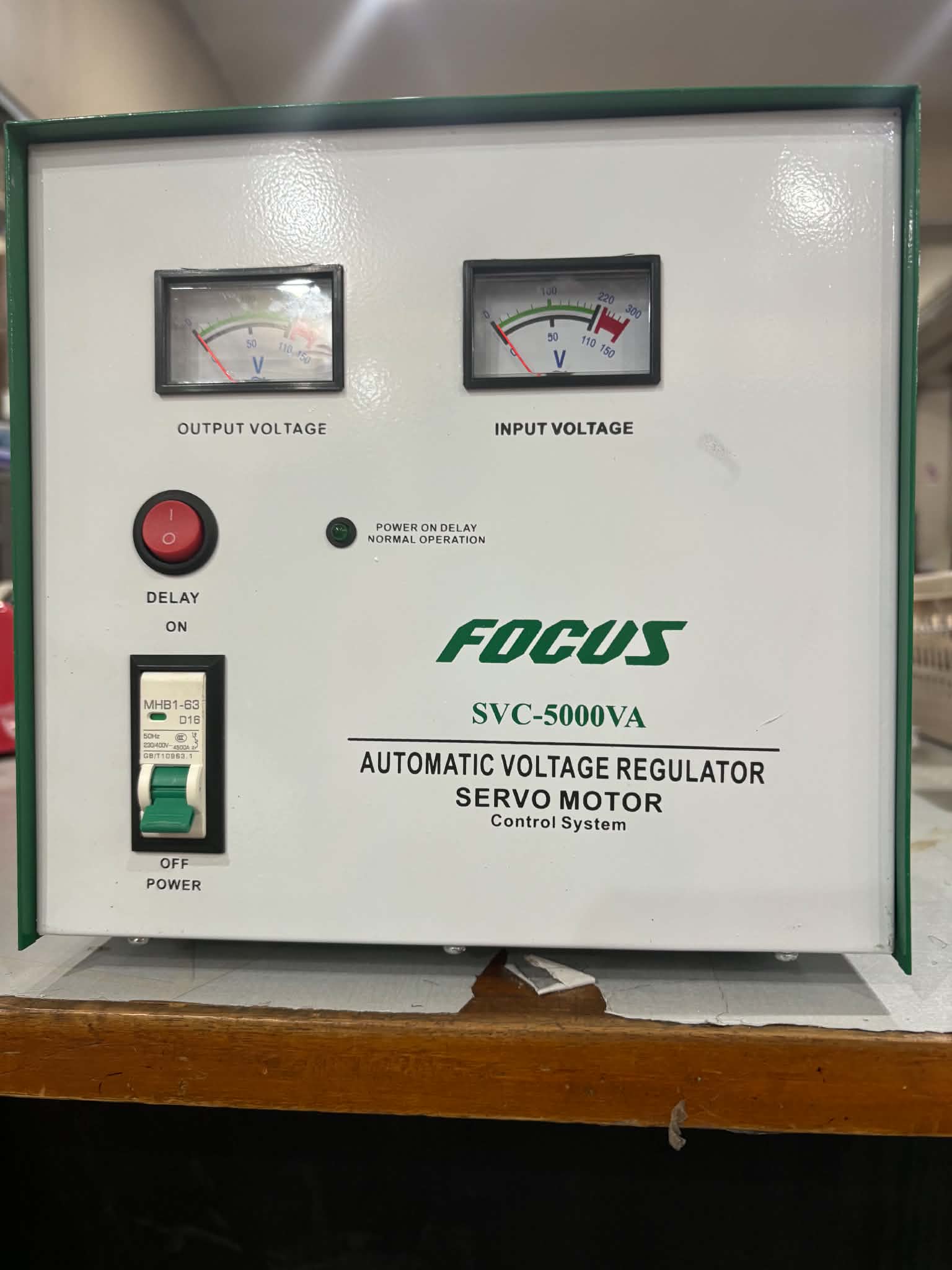 Focus 5000 W AVR with Power On Delay - Cebu Appliance Center